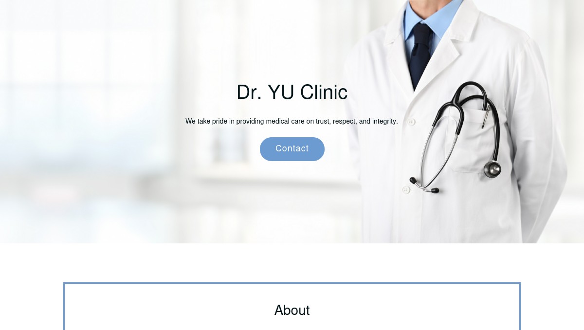 Dr. YU Clinic, Osaka, JAPAN