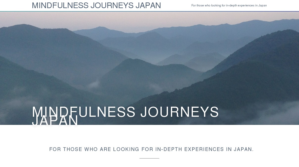 Mindfulness Journeys Japan