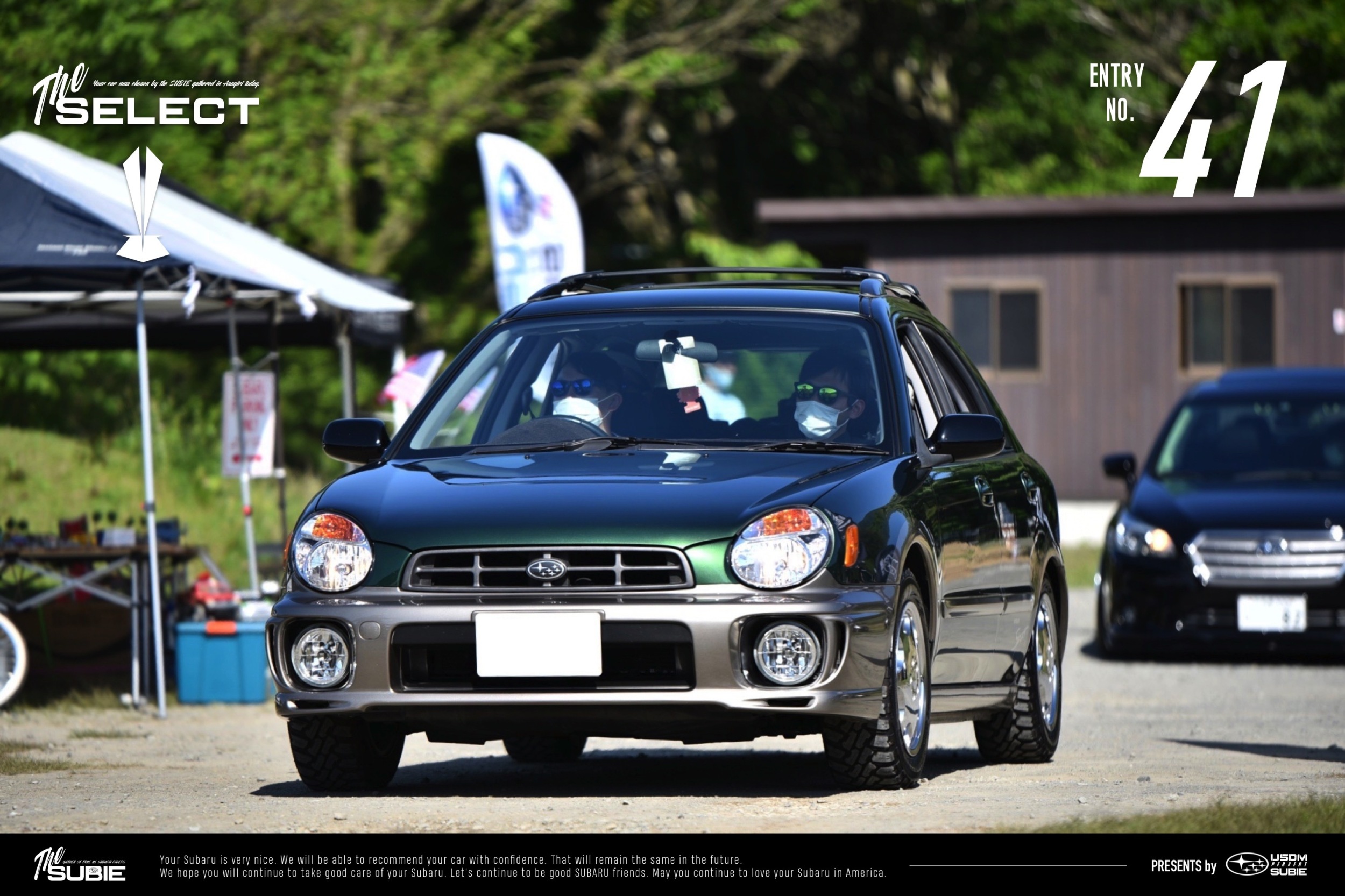 The SUBIE【FOR USDM SUBARU RIDERS CAR EVENT】by USDM PERVERT SUBIE