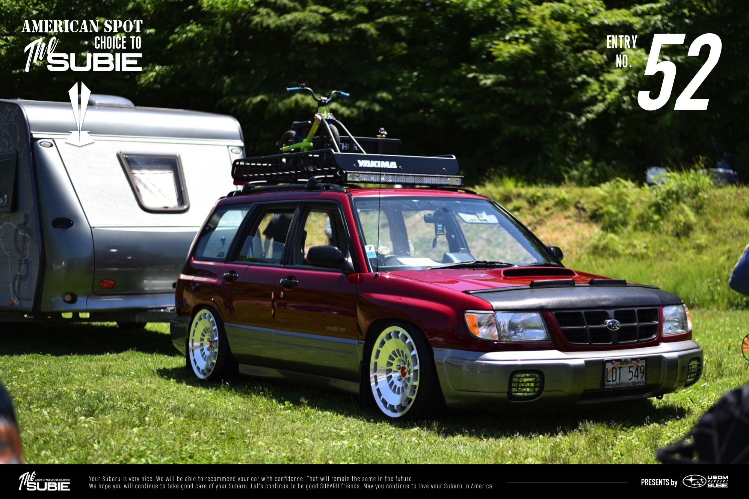 The SUBIE【FOR USDM SUBARU RIDERS CAR EVENT】by USDM PERVERT SUBIE