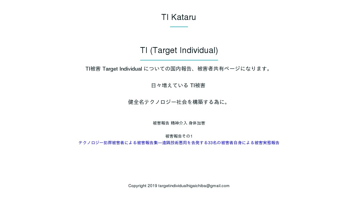 targetindividual japan(国内)