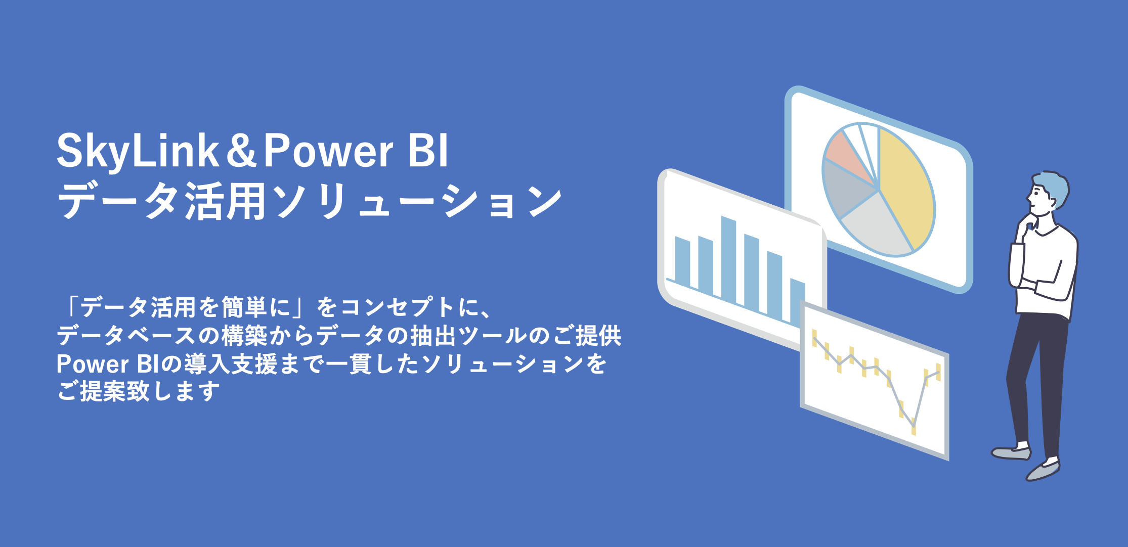 SkyLink&Power BIデータ活用ソリューション