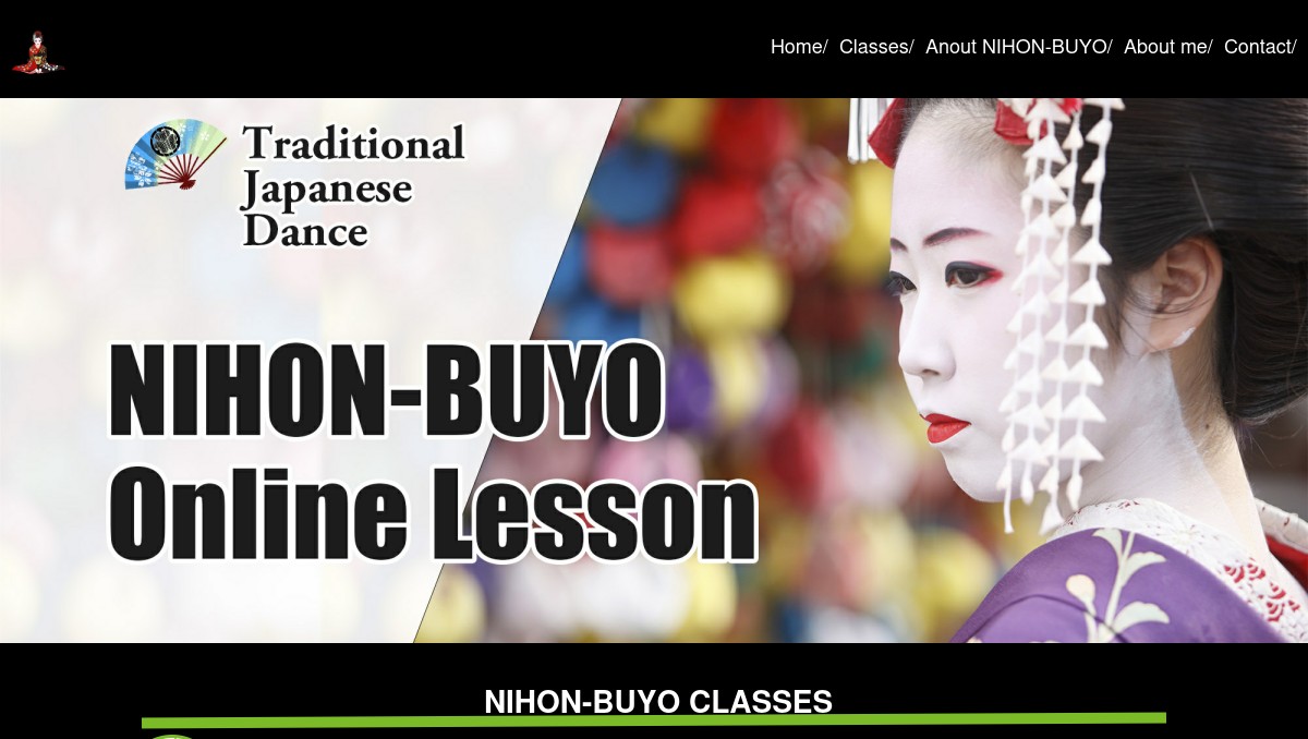 Online Traditional Japanese Dance Class in English | NIHON-BUYO Online