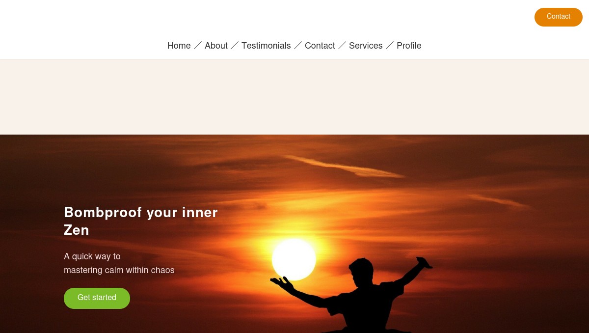 Bombproof your inner Zen