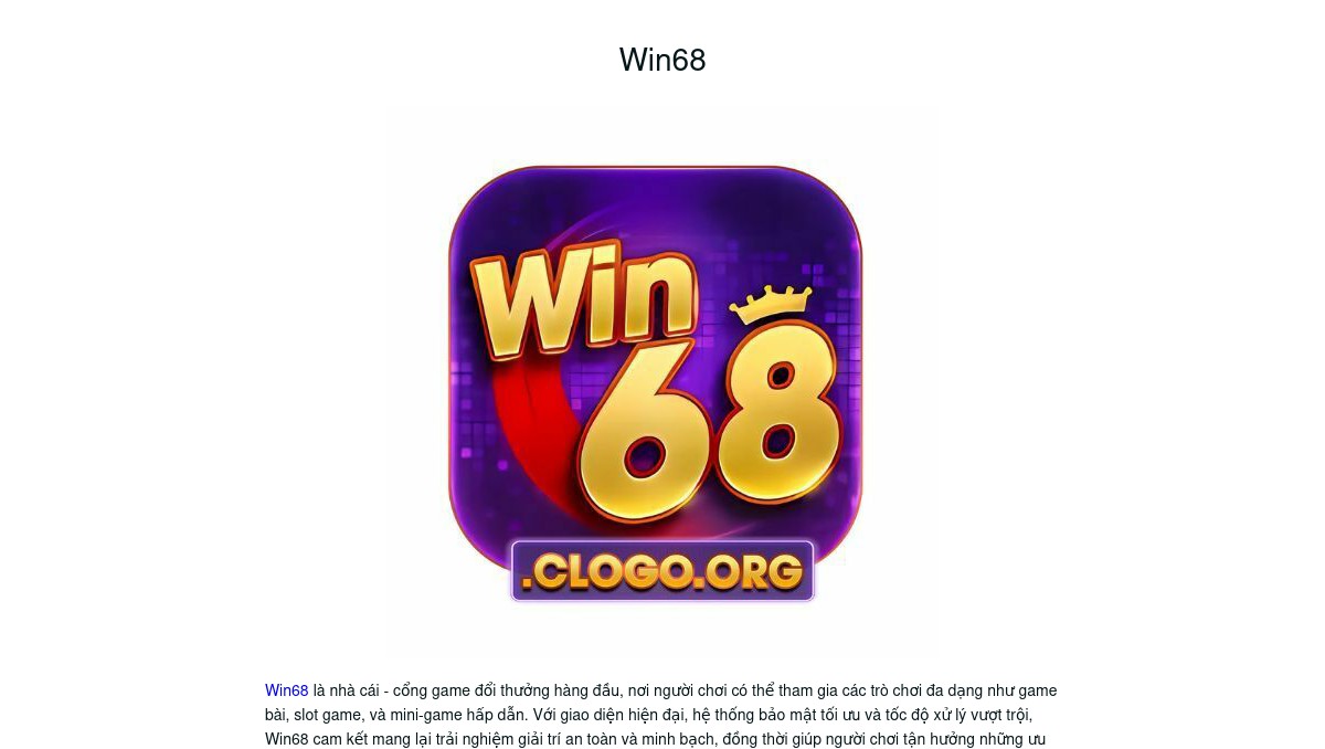 Win68
